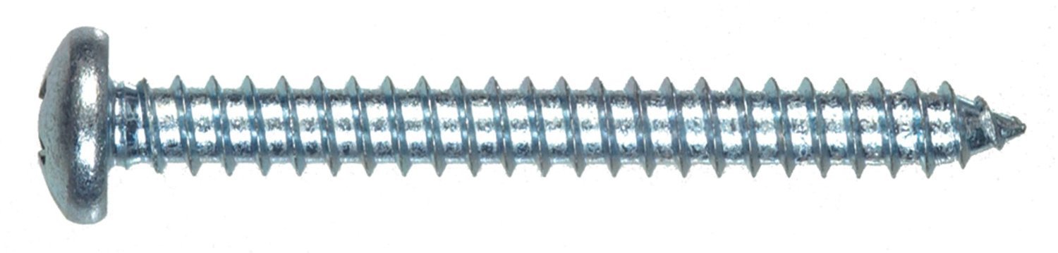 Hillman 8 Sizes x 1 in. L Phillips Pan Head Zinc-Plated Steel Sheet Metal Screws 100 pk