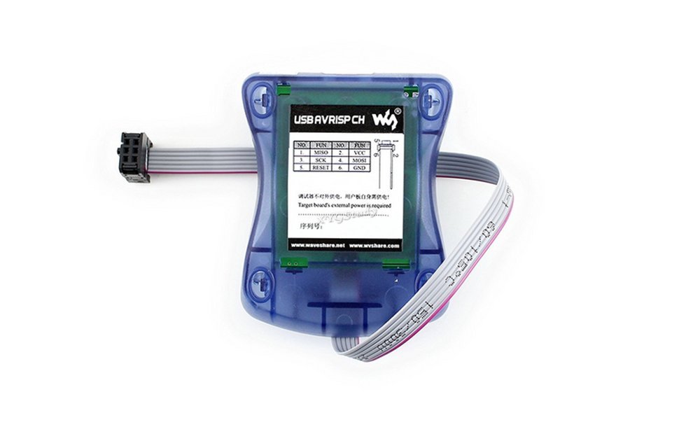 XYGStudy USB AVRISP CH AVR ISP Programmer Compatible with at AVRISP from ATMEL Supports AVR Studio 4/5/6/7 ISP_6PIN Interface