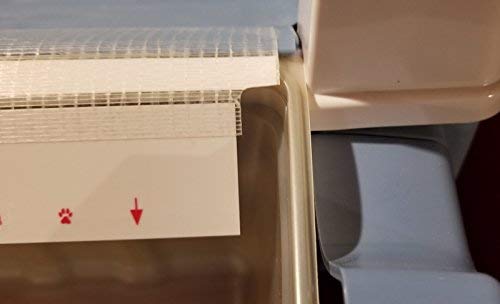 Felineasy Littergard - Eliminates Litter & Waste Under Littermaid Receptacle Junction.