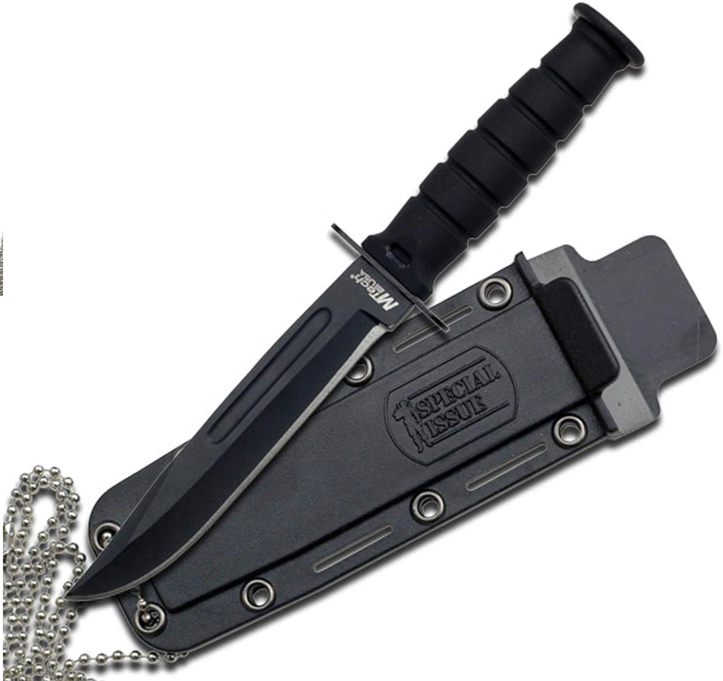 6" TACTICAL BOOT COMBAT NECK KNIFE Survival Hunting BOWIE Military Fixed Blade