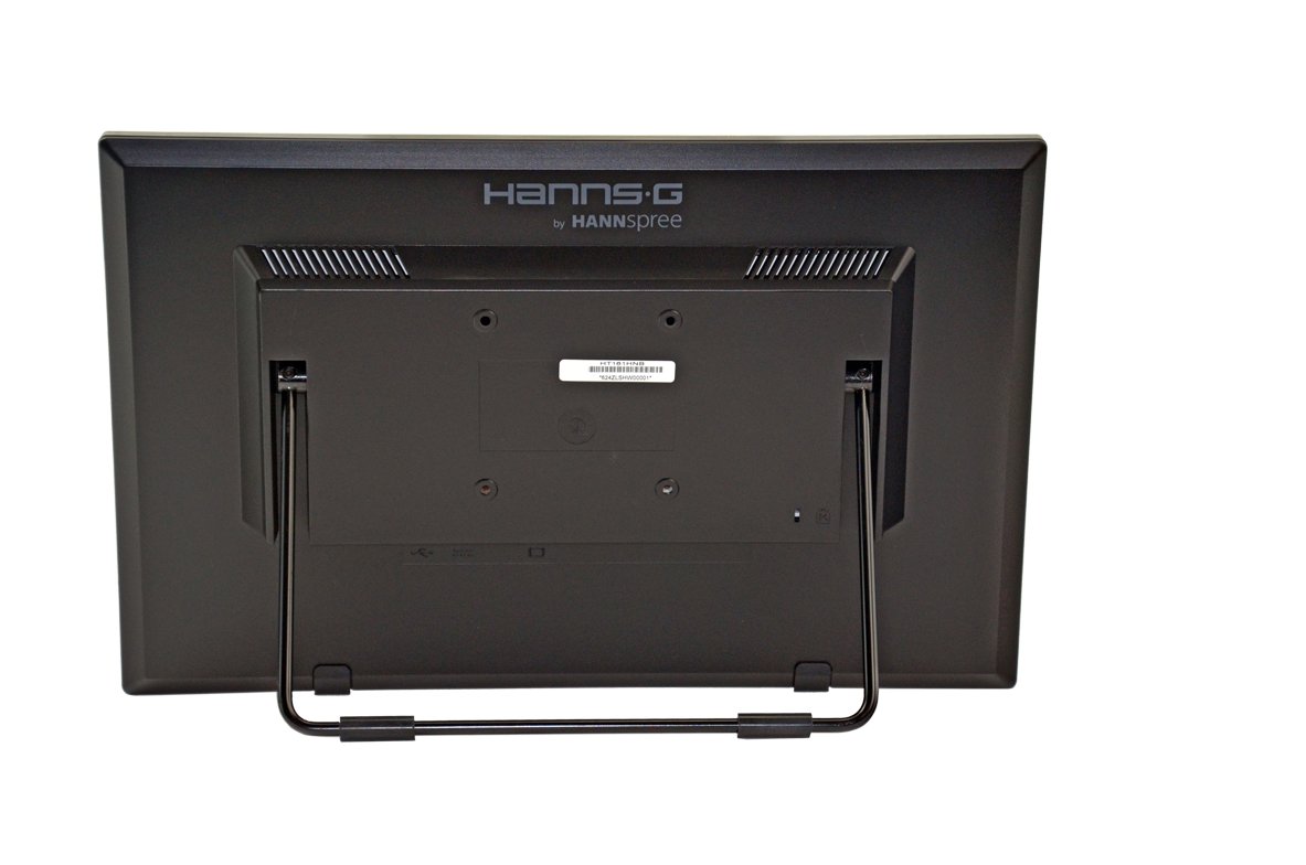 Hannspree HT161HNB 15.6-Inch Multi-Touch Screen HDMI Hard Glass Monitor - Black