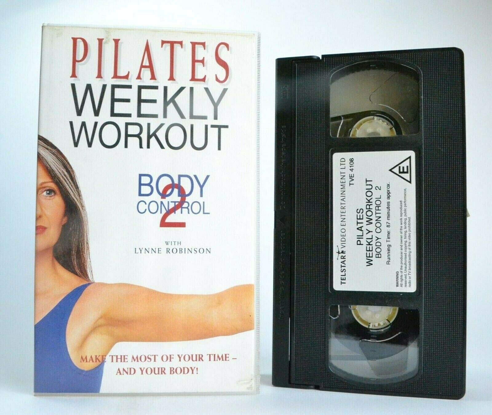 Body Control 2: Pilates Weekly Workout - By Lynne Robinson - Fitness - Pal VHS
