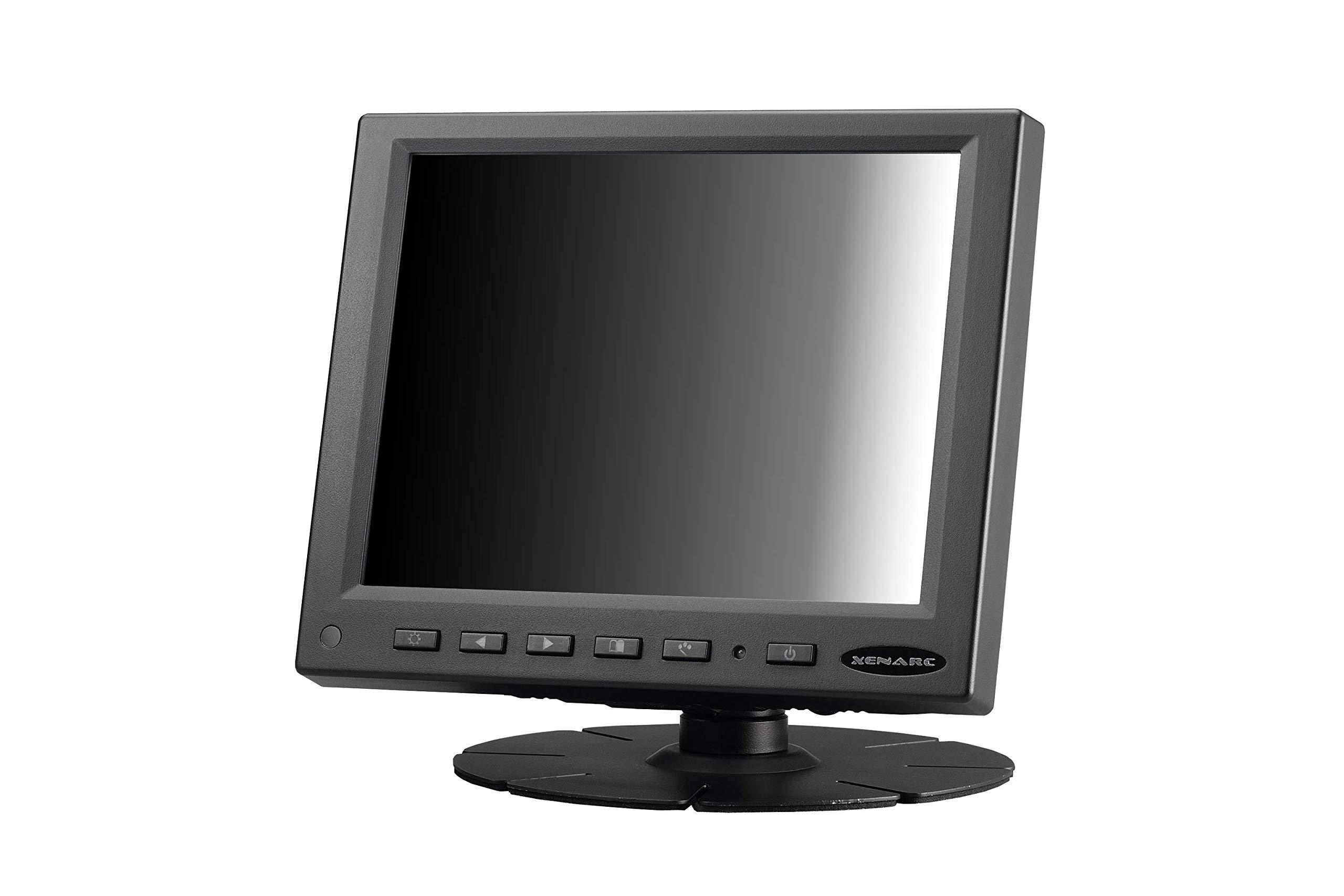 Xenarc 8" LCD Monitor with VGA and DVI Video Inputs 400 NIT 800x600 Native Resolution, 4x3 Aspect Ratio Contrast Ratio to 500:1-805YV