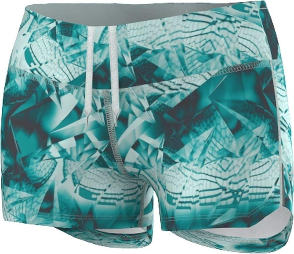 adidas Women's Running Supernova Booty Shorts, Medium, Vapour Green