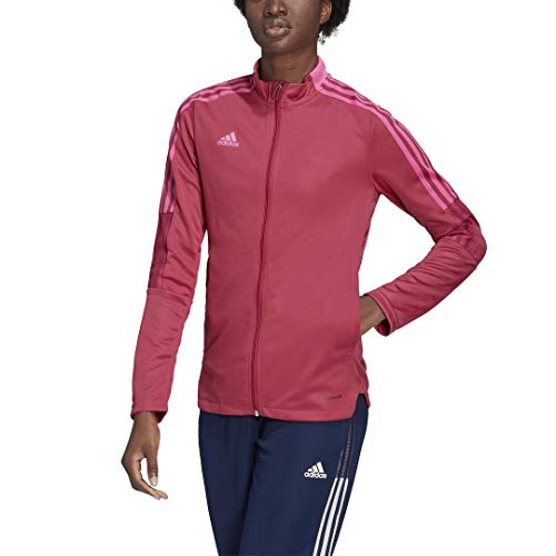 adidas womens Tiro 21 Track Jacket Wild Pink Small