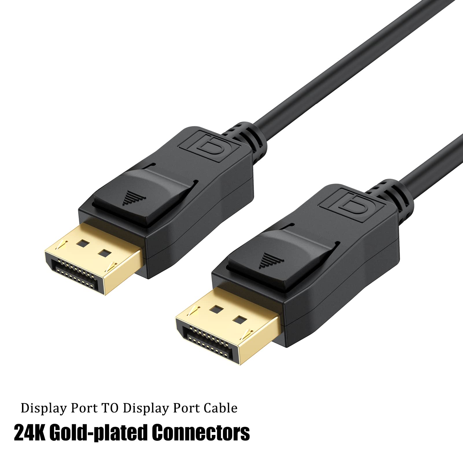UVOOI 4K DisplayPort Cable 35 Feet, DisplayPort to DisplayPort Cable 35FT Support 4K@60Hz 2K@60Hz, 1080P@165Hz@144Hz (DP to DP Cable)
