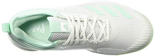 adidas Women's Crazyflight X 3 Parley Shoes, White/Clear Mint/Clear Mint, 9 M US