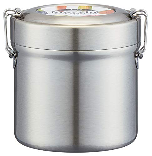 Skater STLB0-A Stainless Steel Lunch Box, Cold and Heat Retention, 16.2 fl oz (480 ml), Marche