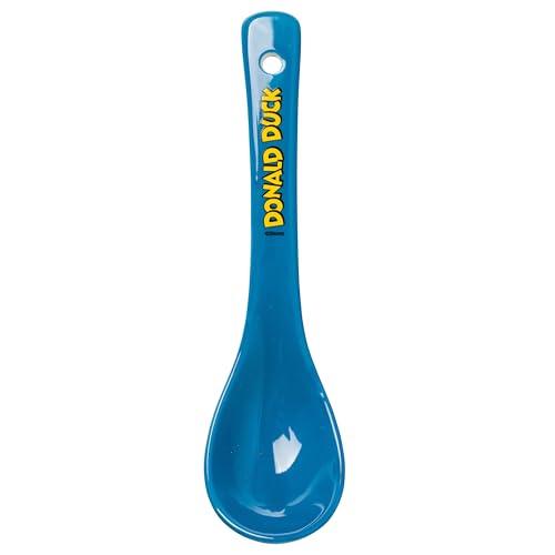 Silver Buffalo Disney Donald Duck Expressions Ceramic Ramen Noodle Rice Bowl with Chopsticks and Spoon, Microwave Safe, 20 Ounces