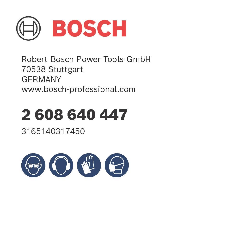 Bosch 2608640447 Circular Saw Blade "Multi Material" Mub 8.5inx30mm 80T