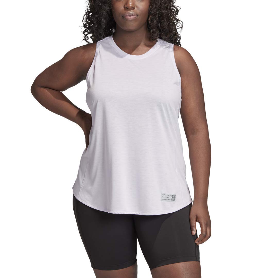 adidas Women's Adapt To Chaos Tank Purple Tint 2X