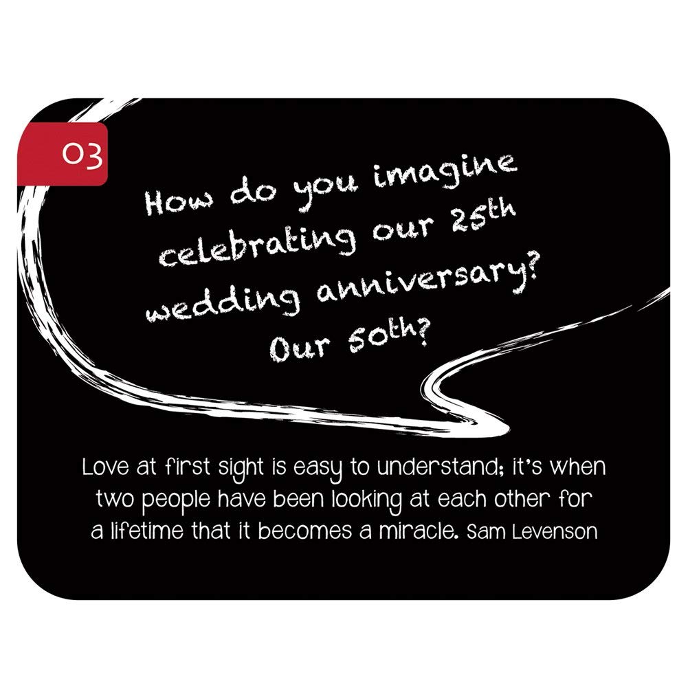 Christian Art Gifts 88 Great Conversation Starters for Husbands and Wives β Romantic Card Game for Married Couples β Christian Games, Communication & Marriage Help, Fun Anniversary or Wedding Gifts