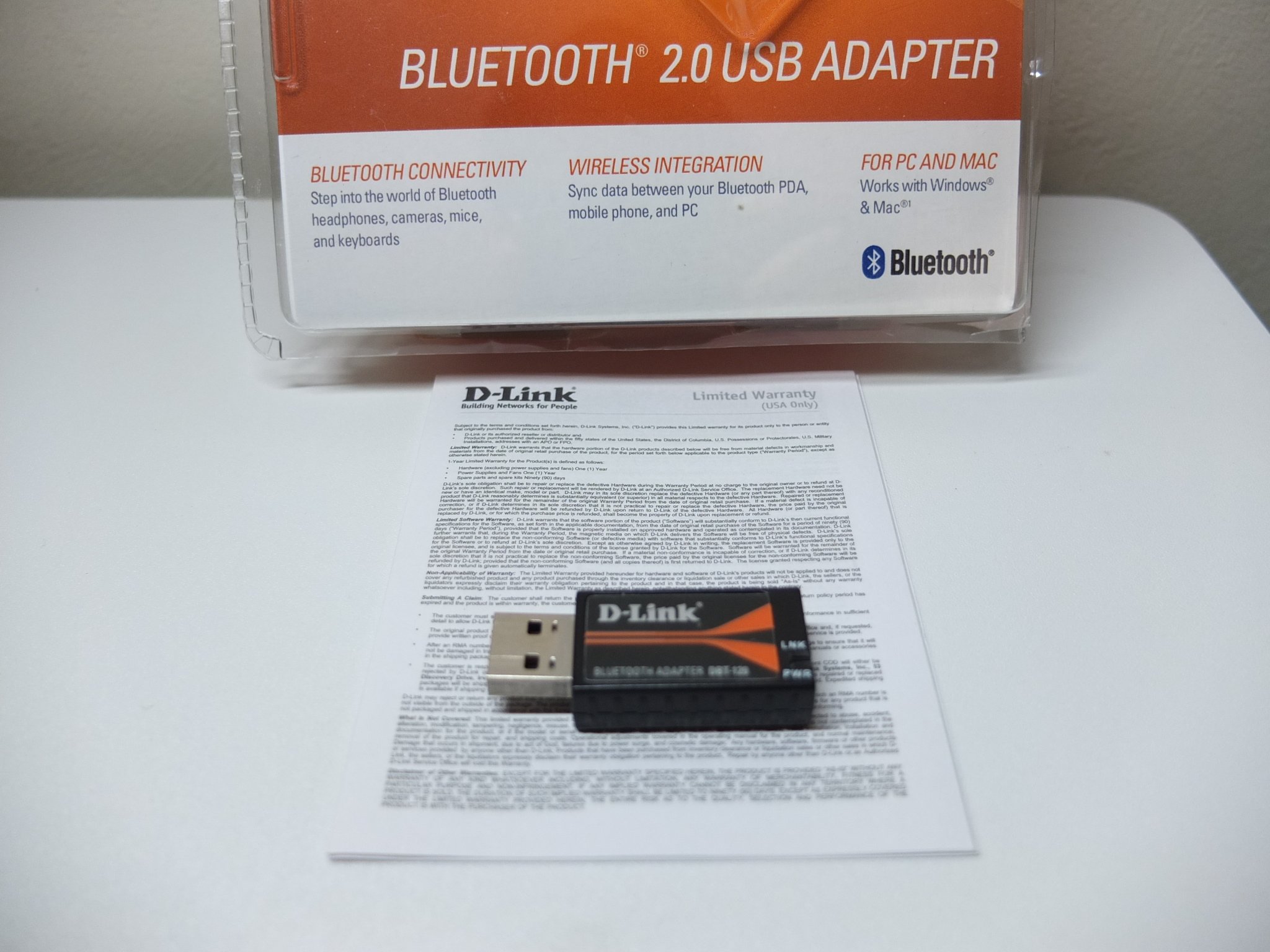 D-Link DBT-120 Wireless Bluetooth USB Adapter