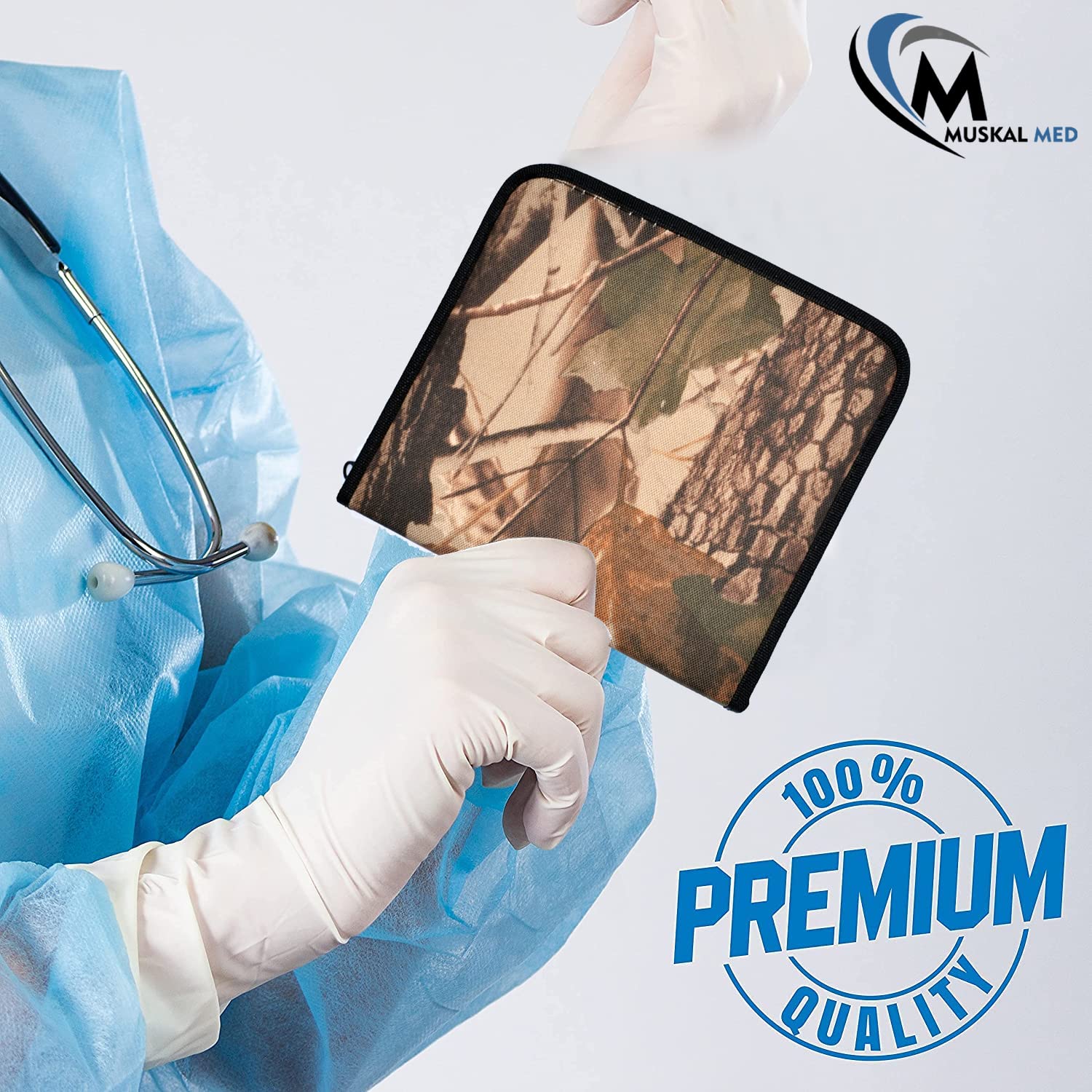 MuskalMed Advanced Dissection Kit - 24 Pieces Total. High Grade Stainless Steel Instruments Perfect for Anatomy, Biology, Botany, Veterinary and Medical Students 11 Bonus Scalpel MLT-03