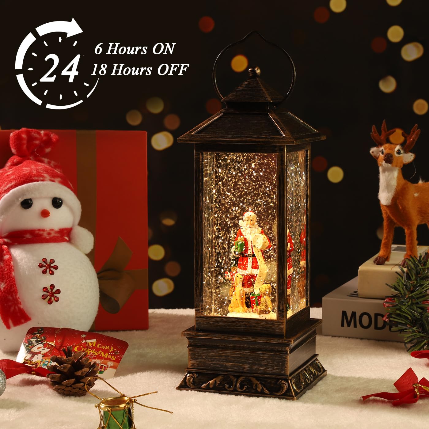 Christmas Decorations Christmas Snow Globe Christmas Lanterns Christmas Globe Home Decor Christmas Day Gifts Christmas Table Decoration Christmas Decorations Indoor