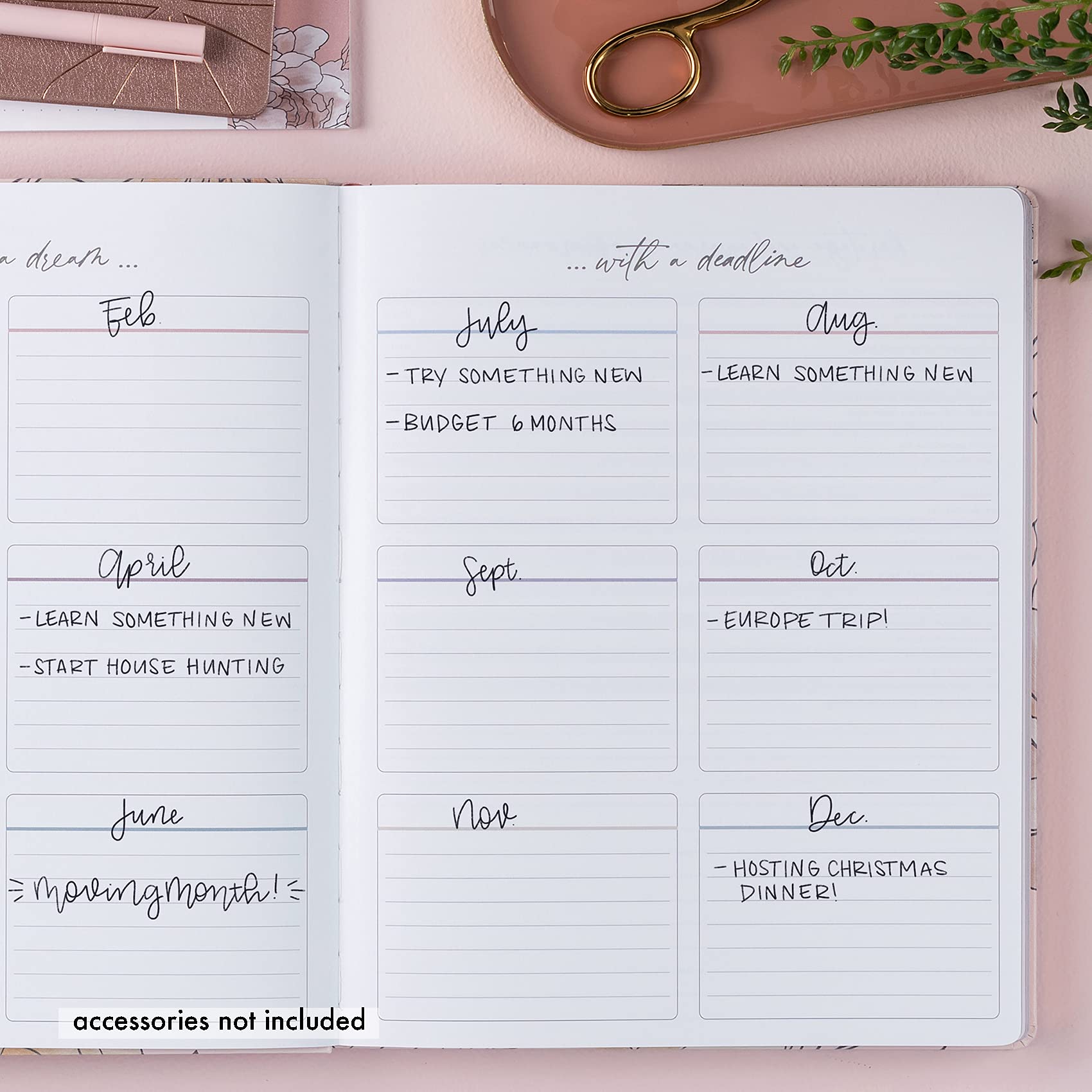 8” x 10” 12 Month Soft Bound Life Planner ( Jan 2022 – Dec 2022 ) – Flora Blush + Flora Interior Pages. Vertical Weekly and Monthly Agenda by Erin Condren.