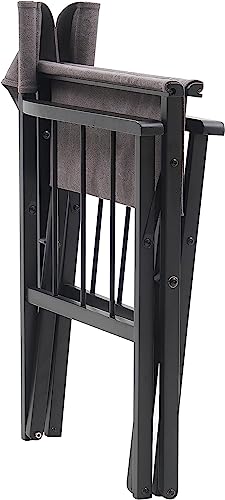 GQHNLUP Folding Beach Chair, Outdoor Camping Chair Modern Comfortable Leisure Folding Chair(Dark Grey)