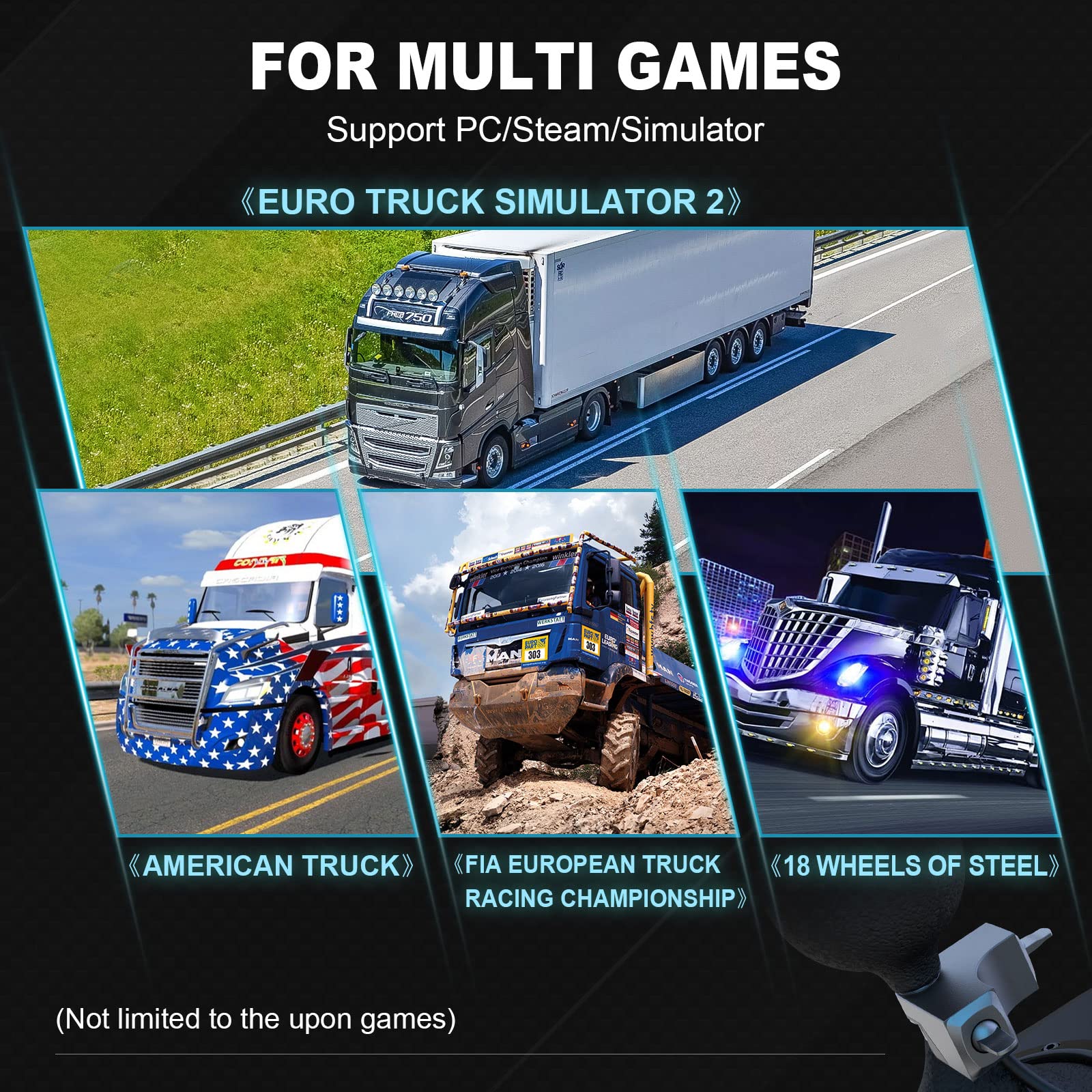 aikeec American Truck SIM Shifter MOD for Logitech G27 G29 G920 Shifter ETS2 & ATS