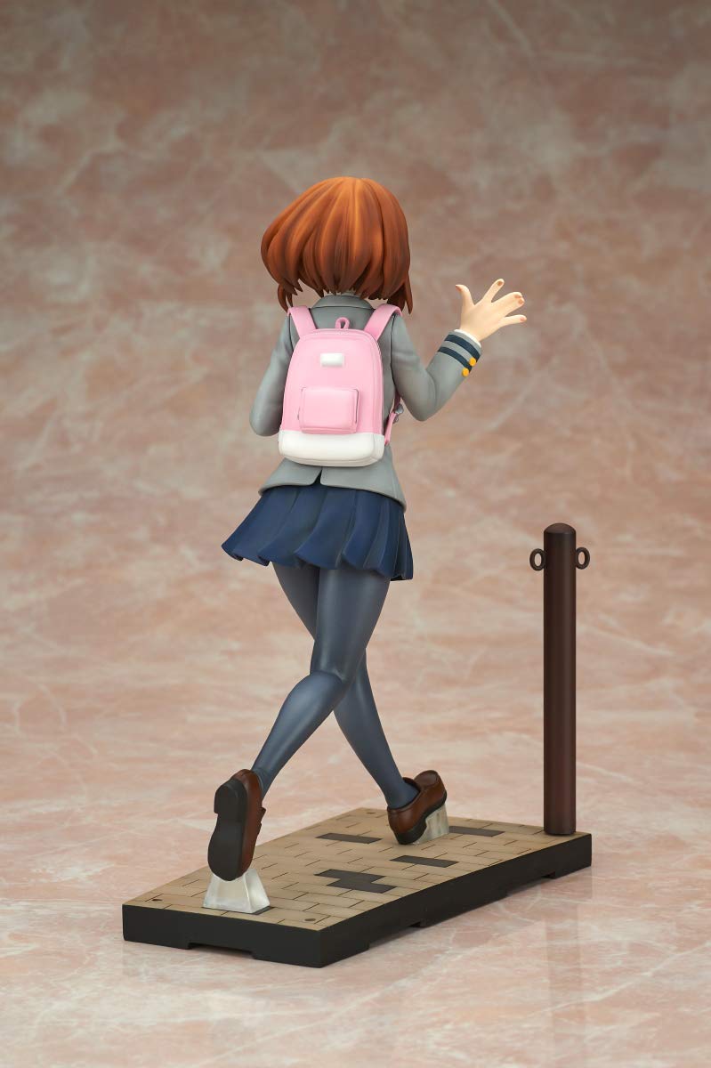 Bell Fine My Hero Academia: Konekore: Ochaco Uraraka (Uniform Version) 1:8 Scale PVC Figure, Multicolor