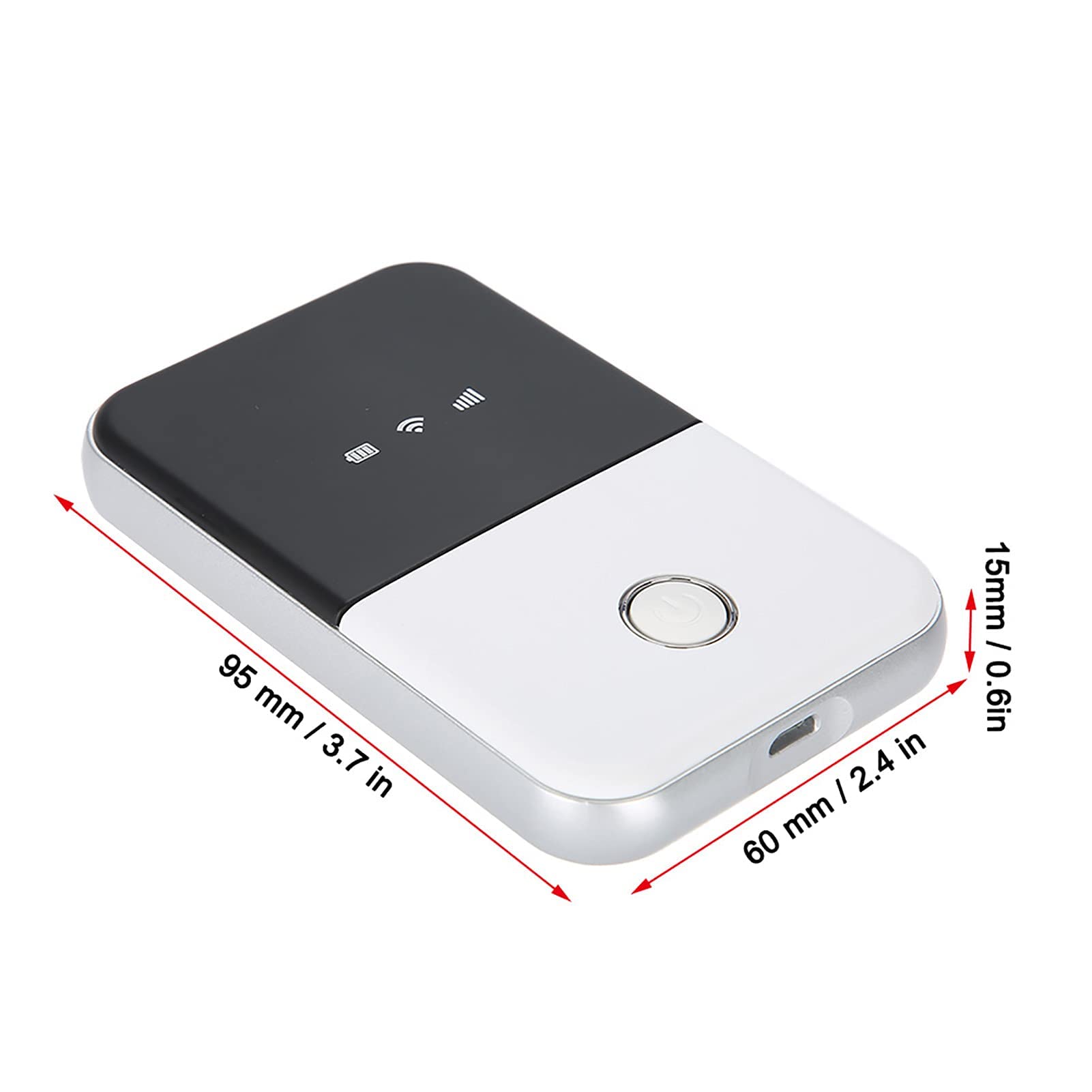 Portable 4G LTE Mobile Hotspot Device, High Speed Wi Fi Hotspot, Support SD Card, USB Charging, Router Amplifier for Phone/Tablet/PC, Worldwide, Travel, Home