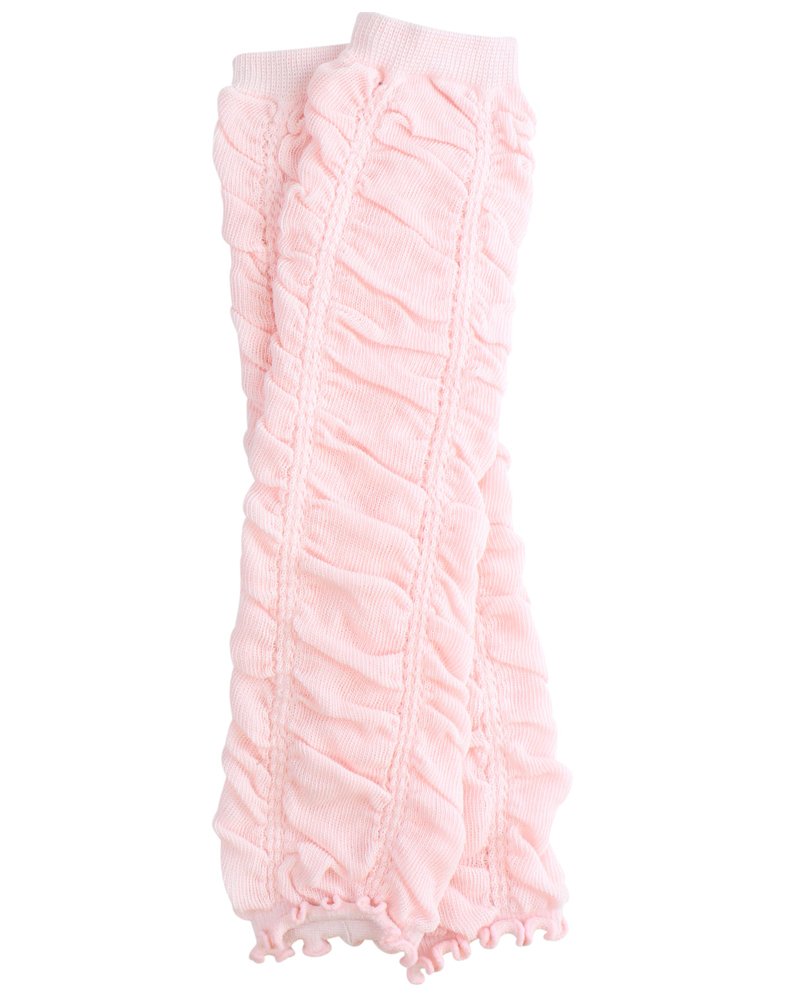 juDanzy Rouched baby leg warmers for girls, toddler, child (One Size (12 pounds to 10 years), Heavenly Pink)