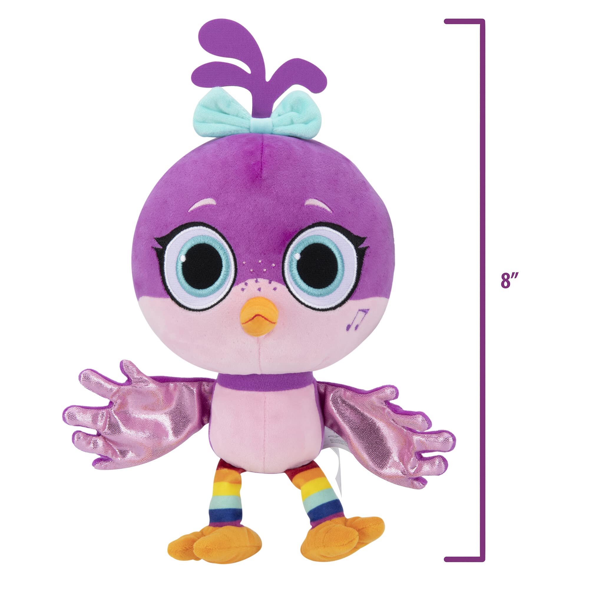 Do, Re & Mi Little Feature Plush - 8-Inch ‘Re’ The Owl Plush Toy with Sounds - for Kids 3 and Up - Amazon Exclusive