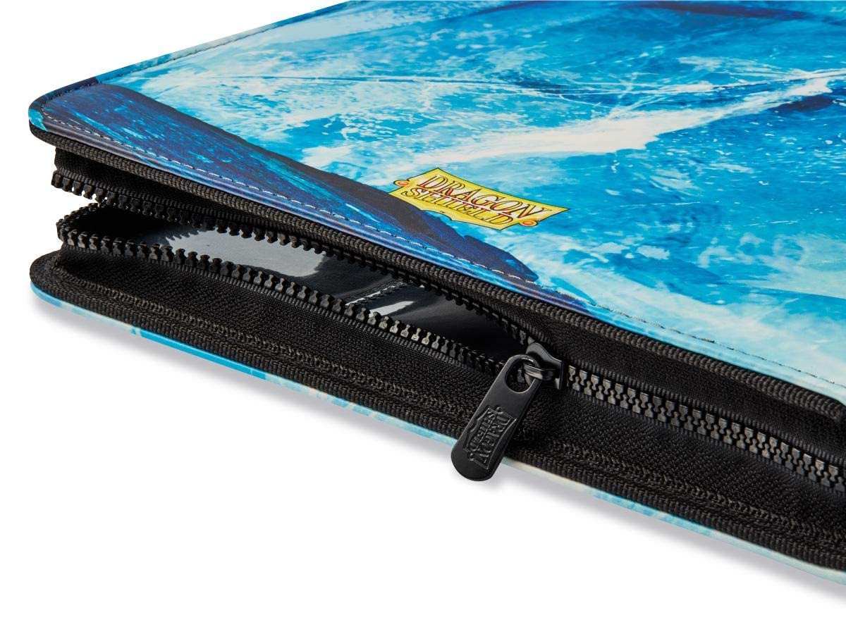 Boreas Dragon Shield Codex 9 Pocket Portfolio Zipster Zipper Enclosed 3 Ring Card Storage Binder