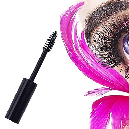 8ml Mascara Tube Empty and Wand Eyelash Cream Container Bottle 7ml Transparent Empty Mascara and Eyeliner Tubes with Rubber Inserts and Funnels Set for Castor Oil DIY Mascara(Silver, Black)