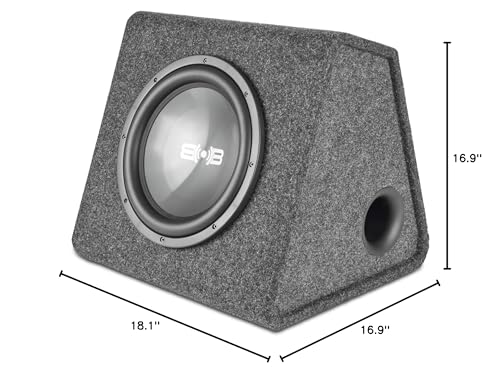 BELVA BSAP112 660W Max Single 12" Powered Vented Subwoofer Enclosure with a Built-in Class D Amplifier