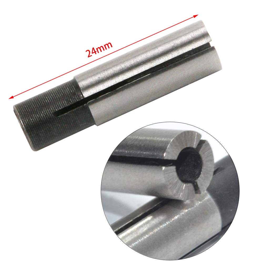 8pcs 6-3.175mm Spring Steel CNC Router Chuck Adapter for Engraving Machine Bits