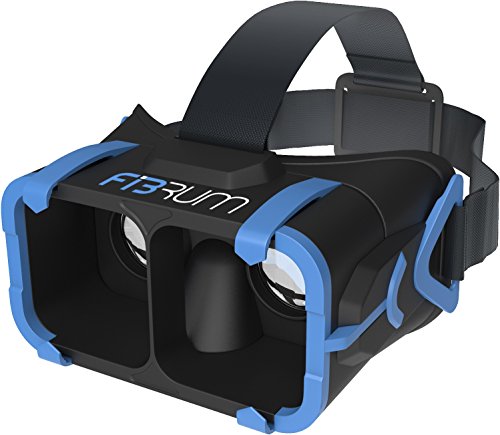 Fibrum Portable Virtual Reality Kit with Unlimited Fibrum App Downloads - Â 4"-6" Screen Smartphones