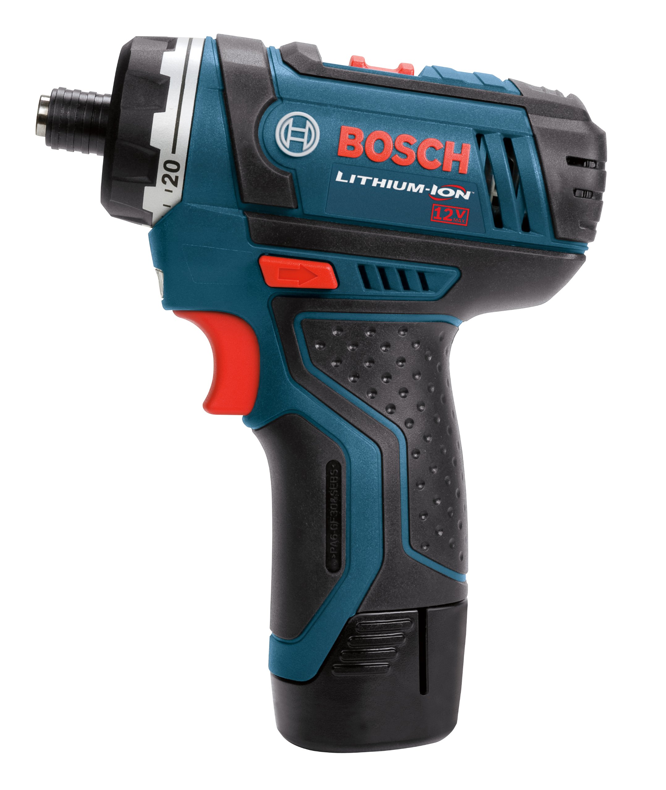 Bosch CLPK27-120 12V Max 2-Tool Combo Kit (Drill/Driver and Impact Driver) w/ 2 Batteries, Charger and Case and ITBHQC201 2 1/4", Impact Tough Quick Change Bit Holder