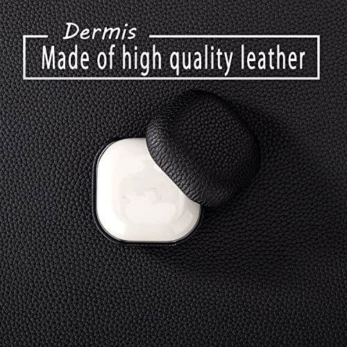Cover Case for Samsung Galaxy Buds 2 Case,Galaxy Buds Pro Case Galaxy Buds Live Case,Genuine Leather case Complete Protection Against Scratches, Bumps, Anti-Shock and Anti-Slip