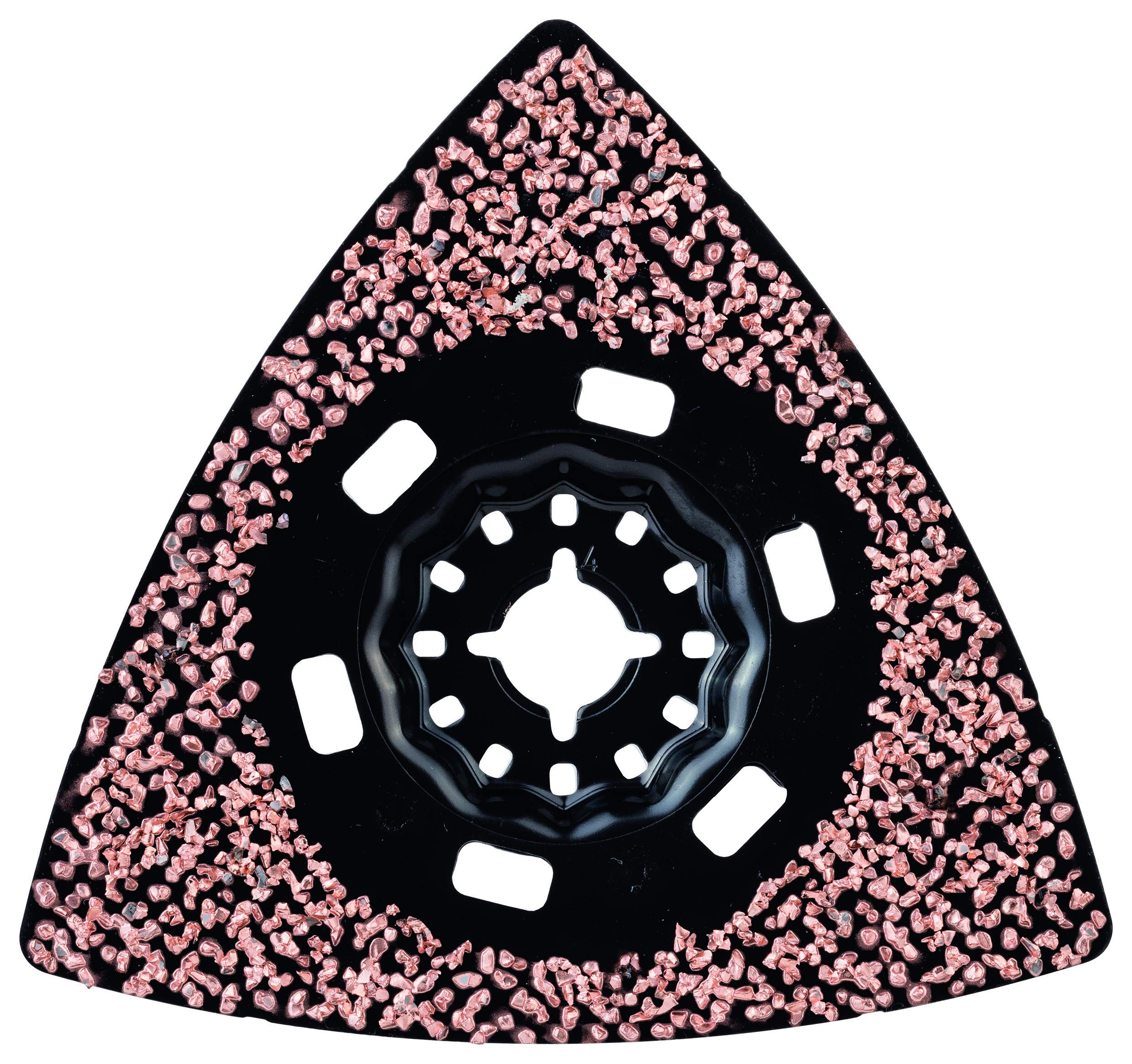 Bosch Professional 2608664351 Sanding Plate AVZ 90 RT2 Carbide RIFF (Starlock, 20 Grit, 90 mm, Accessories Multifunctional Tool)