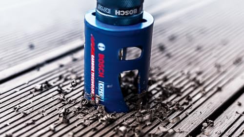 Bosch Professional 1x Expert Construction Material Hole Saw (Ø 140 mm, Accessories Rotary Impact Drill)