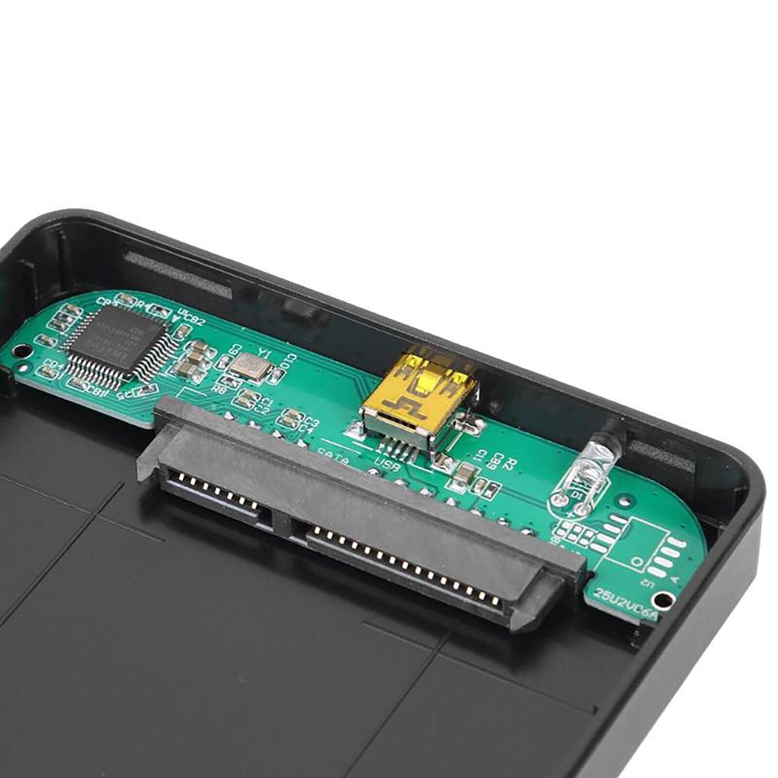 and Tool- State Drives Hard Systems for 2.5-inch Enclosure Drives Solid External Drive and USB Suitable Compatible for Windows 2.5-inch Mac- Hard 3.0 USB HUB Expansion Dock (Black, One Size)