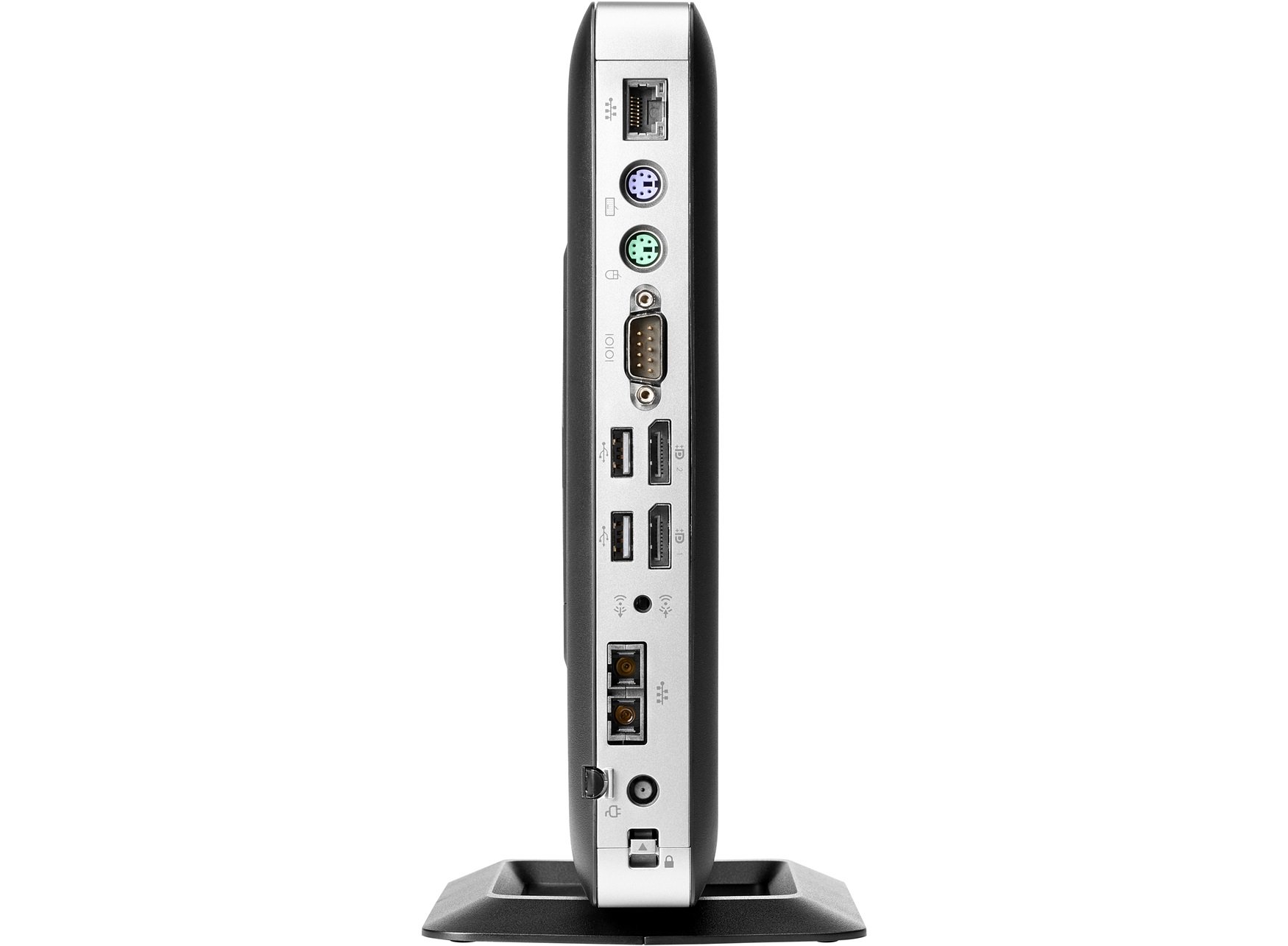 HP 2ZU97AA t630 - Thin Client - Tower - 1 x GX-420GI 2 GHz - RAM 4 GB - Flash 8 GB - Radeon R7E - GigE - WLAN: Bluetooth, 802.11ac ThinPro - Monitor: None