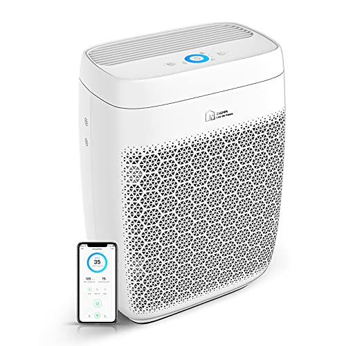 Zigma Air Purifiers for Home Large Room up to 1580 ft², 5-in-1 H14 True HEPA Filter/Ionizer/Carbon, Air Purifier for Allergies Remove 99.99% Dust,Pollen,Pets Hair,Smoke,Odor