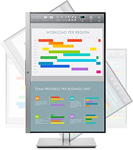 HP EliteDisplay E243i LED Display 61 cm (24") WUXGA Flat Black,Silver