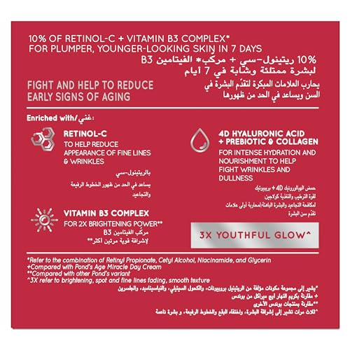 Ponds Age Miracle Night Cream, Anti Wrinkle Cream & Night moisturizer, Perfect Night Cream for Face, 50 ML