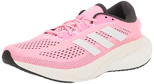 adidas Women's Supernova 2 Running Shoe, Beam Pink/White/Solar Green, 8.5