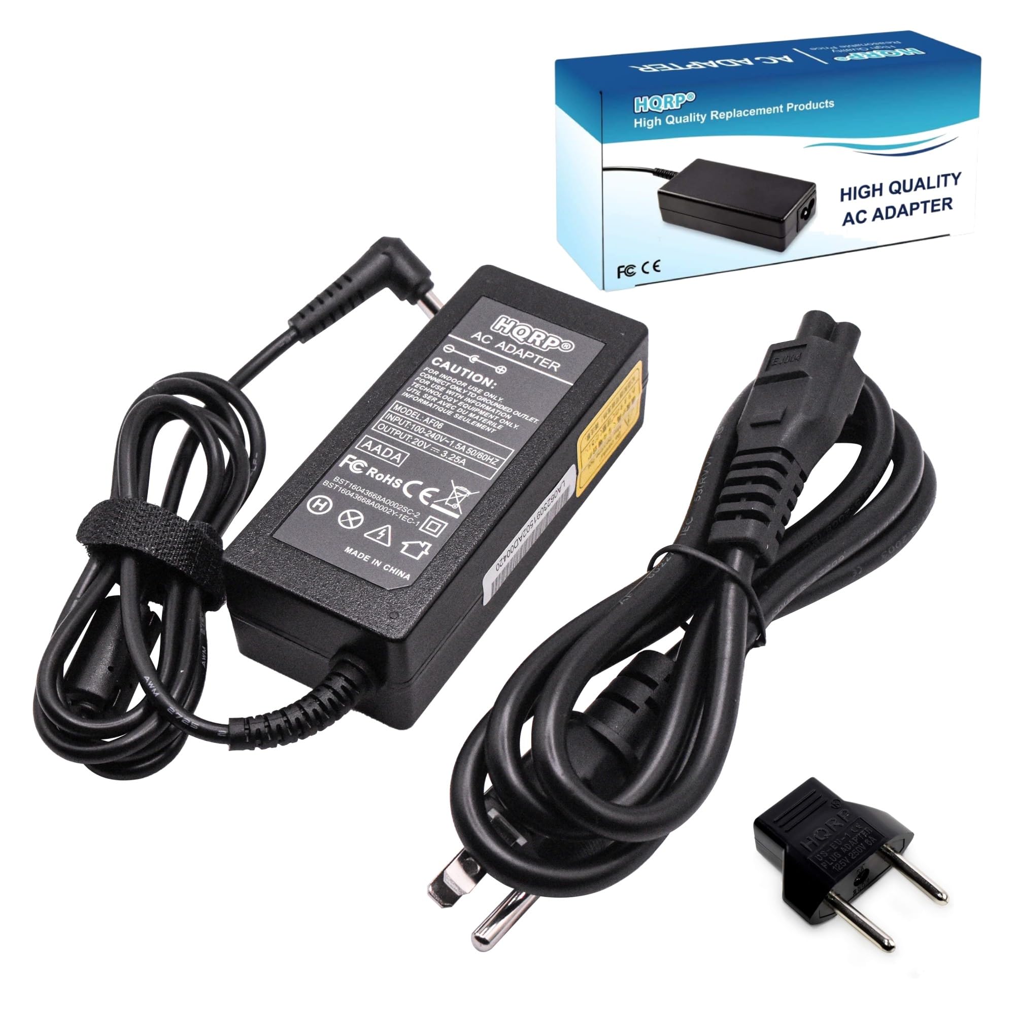 HQRP 20V AC Adapter Compatible with Polk Audio YJS05-2002700D SurroundBar 2000 3000 5000 Instant Home Theater Soundbar Power Supply PSU Cord Adaptor Sound-Bar IHT-2000 IHT-3000 IHT-5000