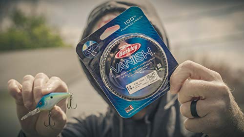 Berkley Vanish®, Clear, 17lb | 7.7kg, 2000yd | 1828m Fluorocarbon Fishing Line, Suitable for Saltwater and Freshwater Environments