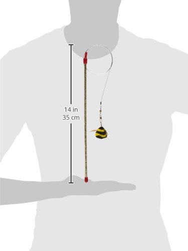 Da Bee Cat & Kitten Wand Toy by Go Cat, Makers of Da Bird