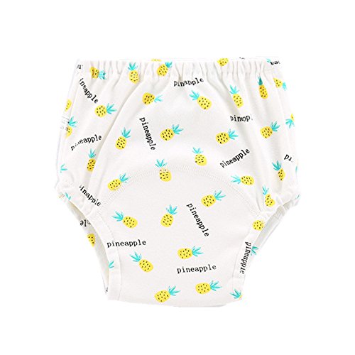 Yealoo 6pcs Baby Infant Toddler Potty Training Pants Underwear Washable Underpants (3T)