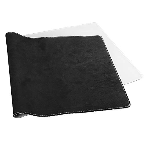 Desk Mat Large Mouse Pads, Lily of The Flowers Desk Pad with Stitched Edges Writing Mat for Computer Laptop, Office Desktop & Gamer Keyboard 16 x 36inch