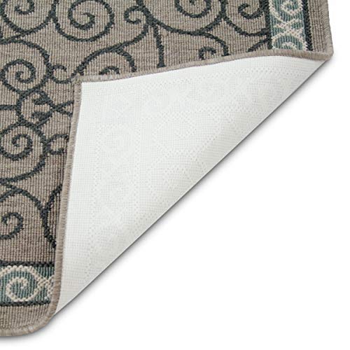 Pilgrim Fireplace Hearth Rug 19628-1 35.5" X 22.5"