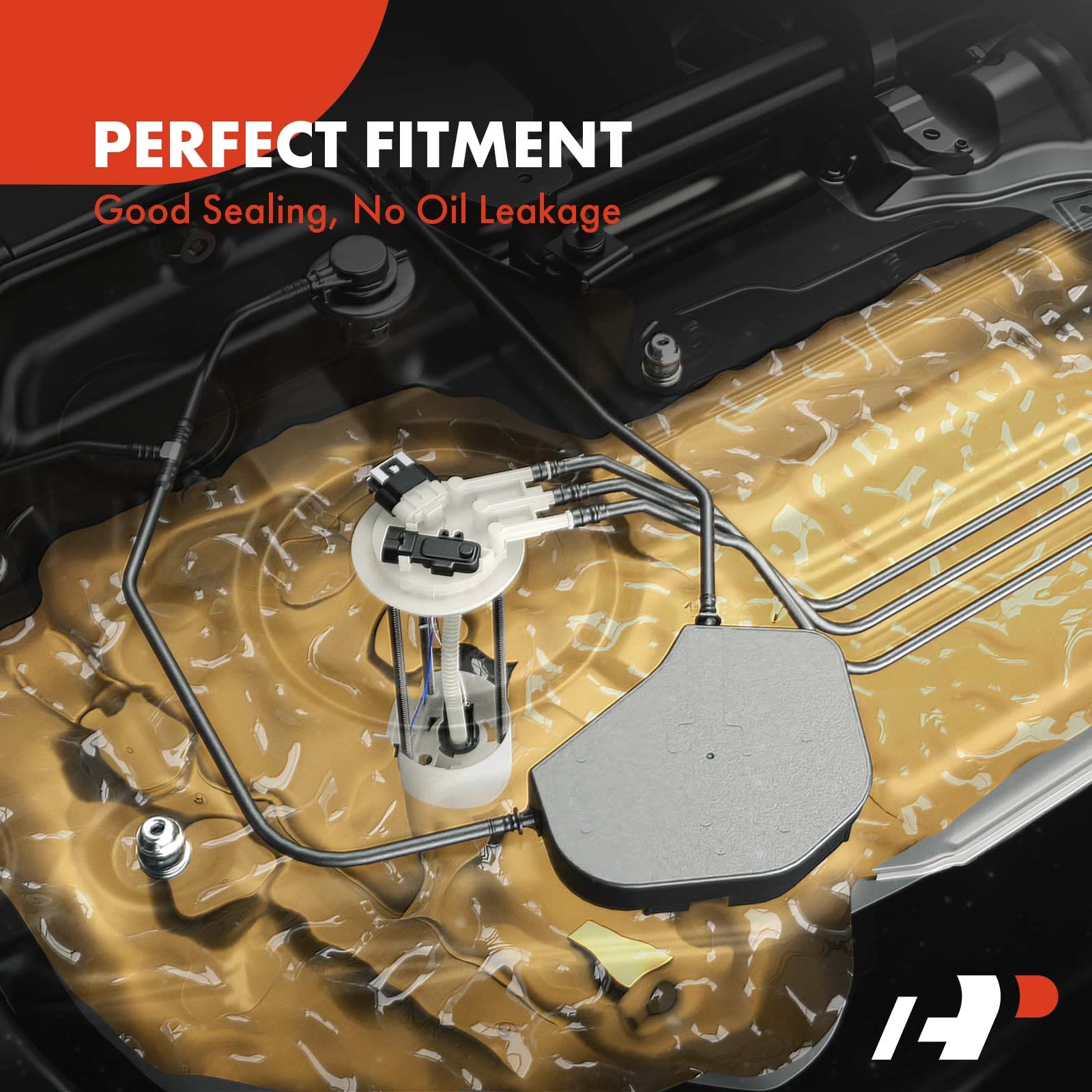 A-Premium Electric Fuel Pump Module Assembly with Sending Unit Compatible with Ford F-150 2009 2010 2011 2012 2013 2014, 3.7L 4.6L 5.0L 5.4L 6.2L, Replace# E2545M, P76468M