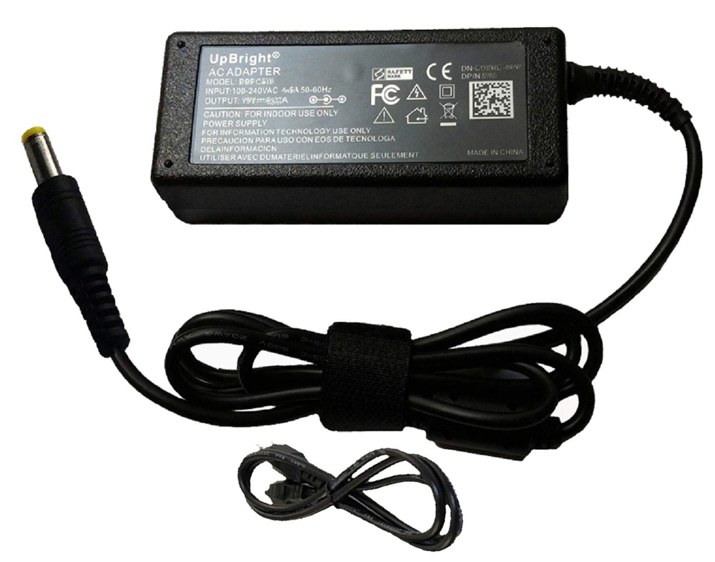 UpBright 18V AC/DC Adapter Compatible with Klipsch R-4B R4B RSB-6 RSB6 RSB-8 RSB8 Reference Bluetooth Wireless Soundbar DYS650-180280W-1 DYS650-180280-16406 DYS 2.8A Power Supply (NOT for Subwoofer)