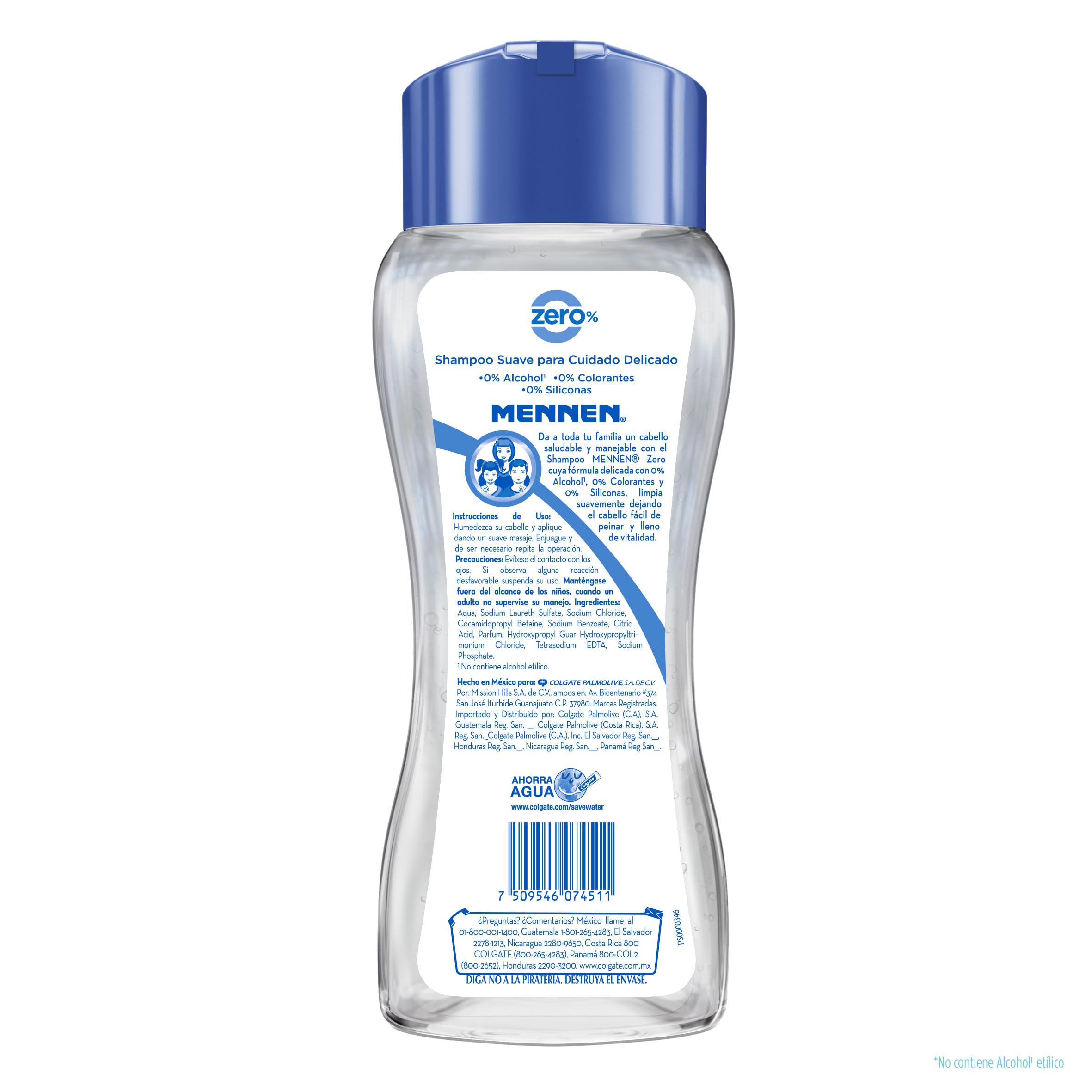 Mennen Zero (0 Alcohol, o Coloring, o Silicon) for healthy hair